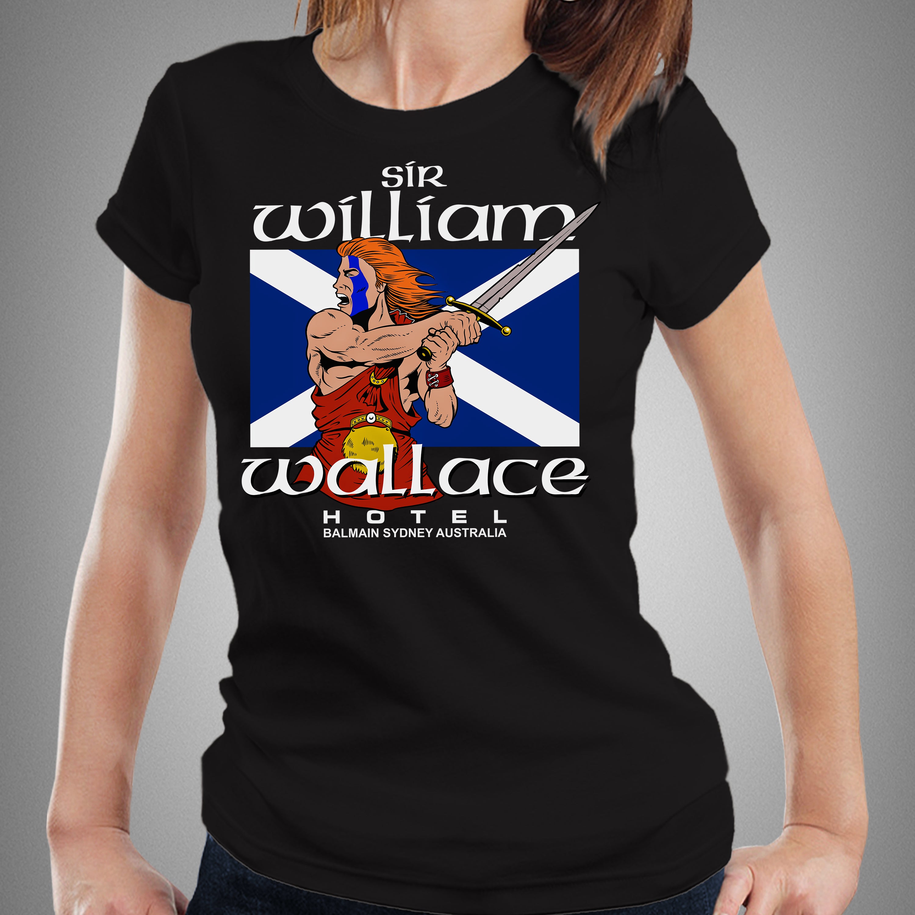 Sir William Wallace Hotel graphic - Fem – StreetCrimes Apparel